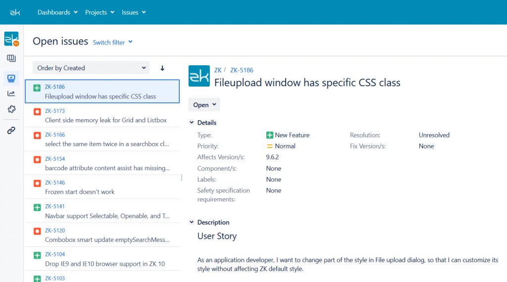 [Announcement] ZK Issue Tracker Platform Migration « The ZK Blog